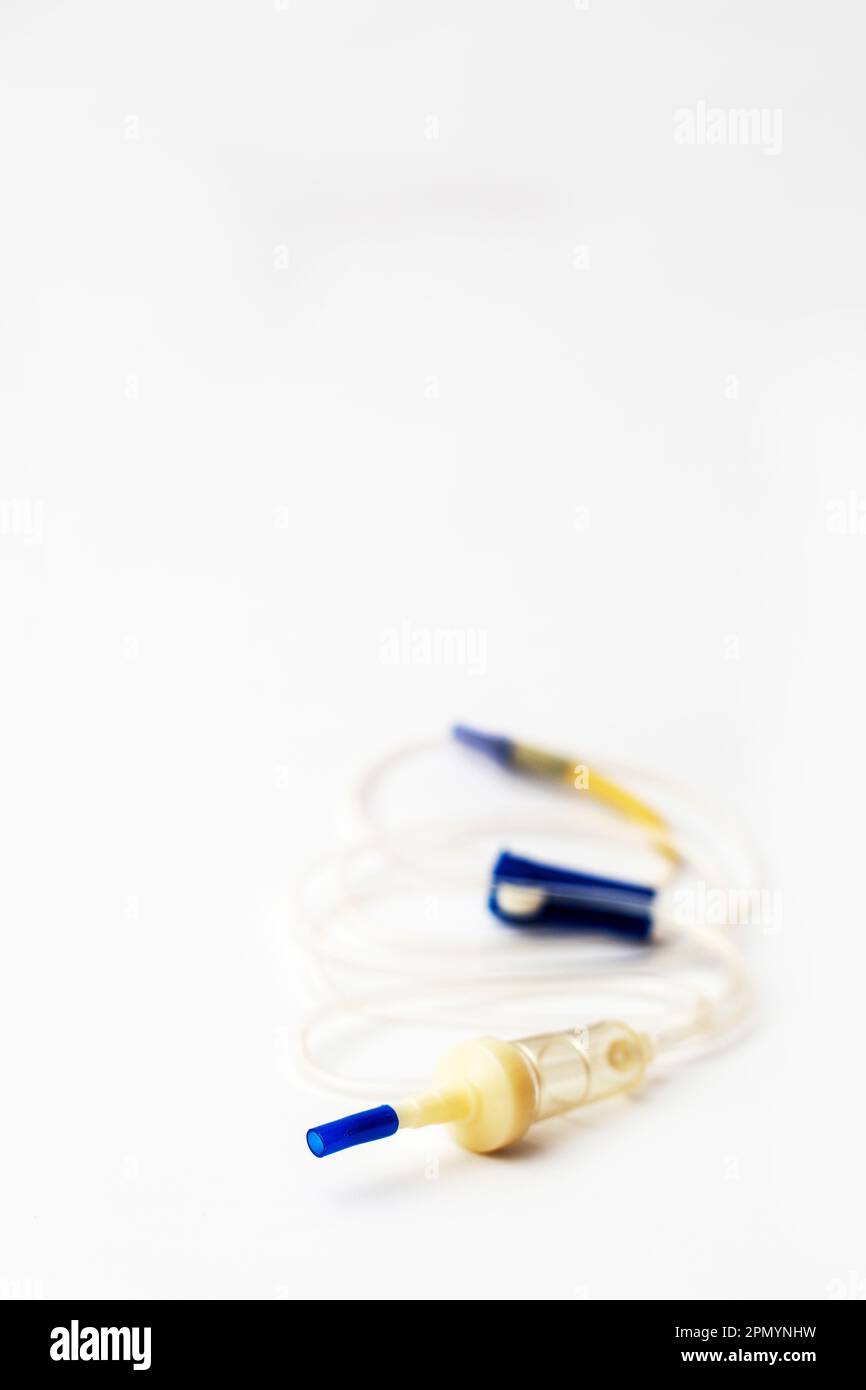 IV Infusion Set with Needle Stock Photo - Alamy