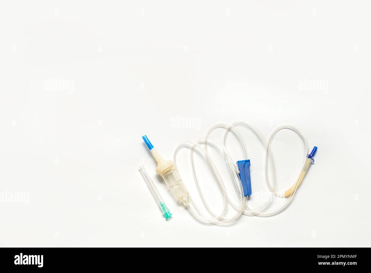 IV Infusion Set with Needle Stock Photo - Alamy