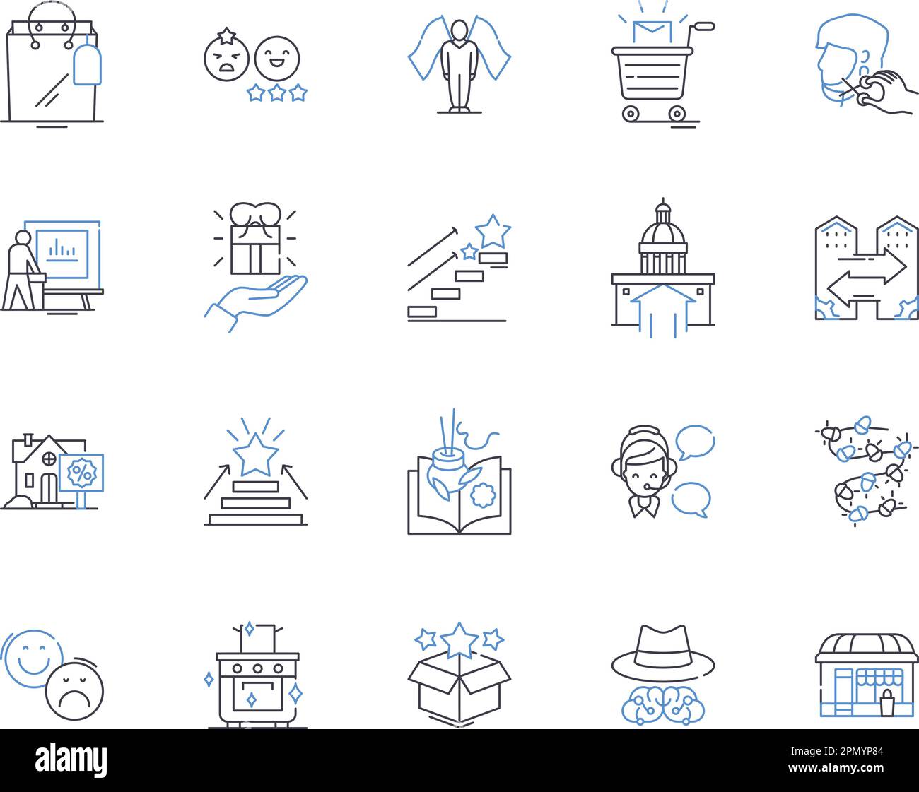Urban lifestyle outline icons collection. Urban, lifestyle, city ...