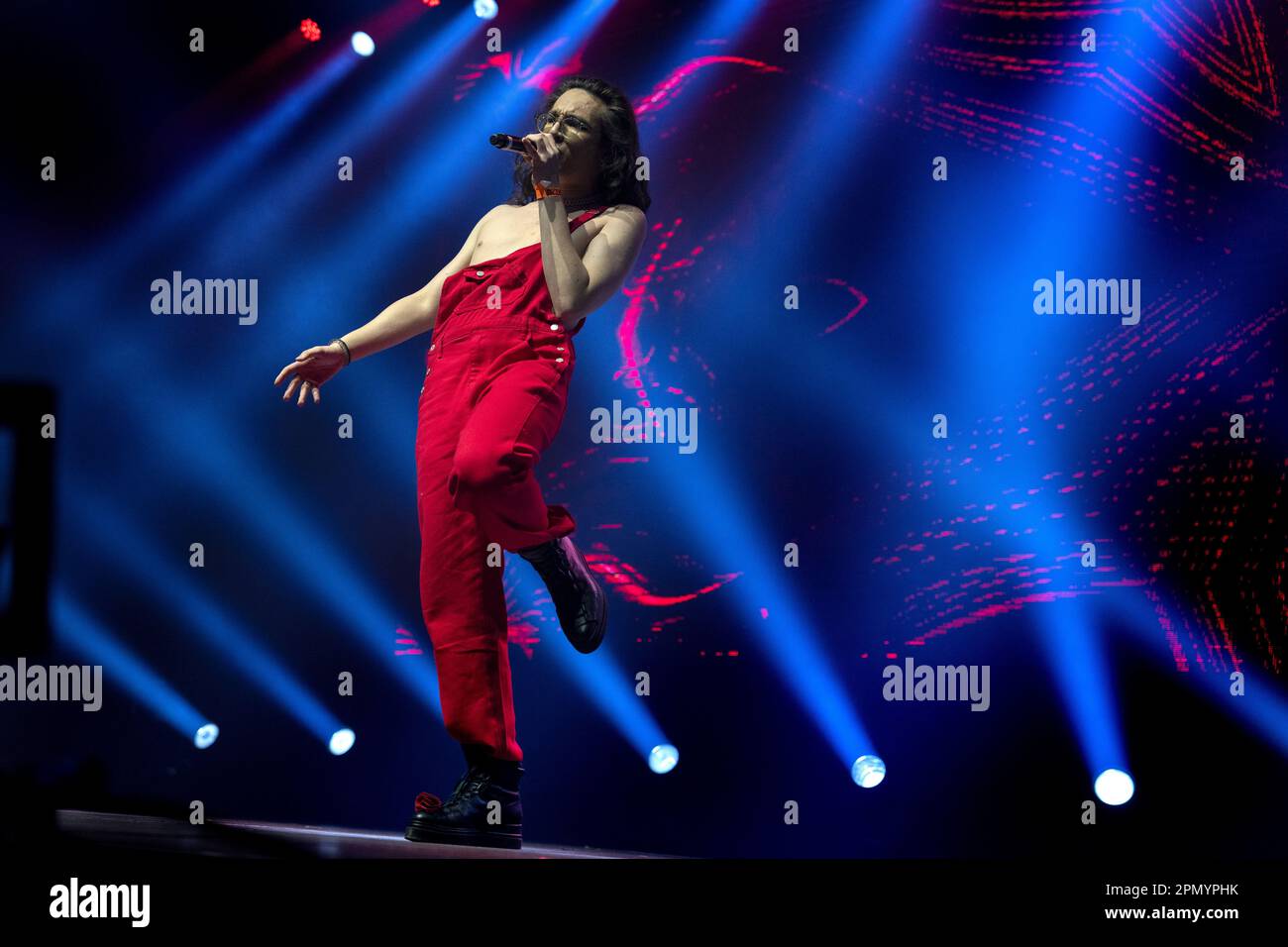 AMSTERDAM - Theodor Andrei from Romania during the annual Eurovision in ...