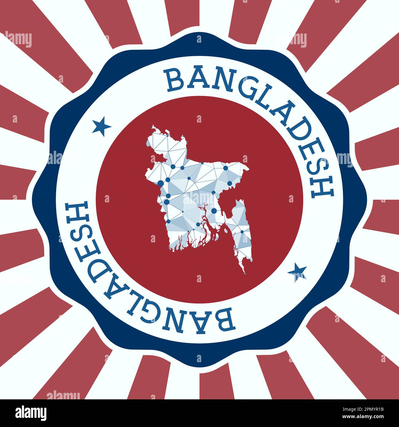 Bangladesh national map hi-res stock photography and images - Alamy