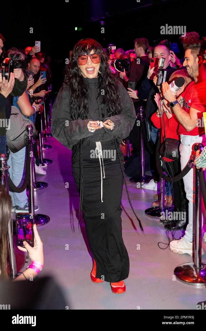 Amsterdam, The Netherlands. 15th Apr, 2023. Loreen during Eurovision in ...