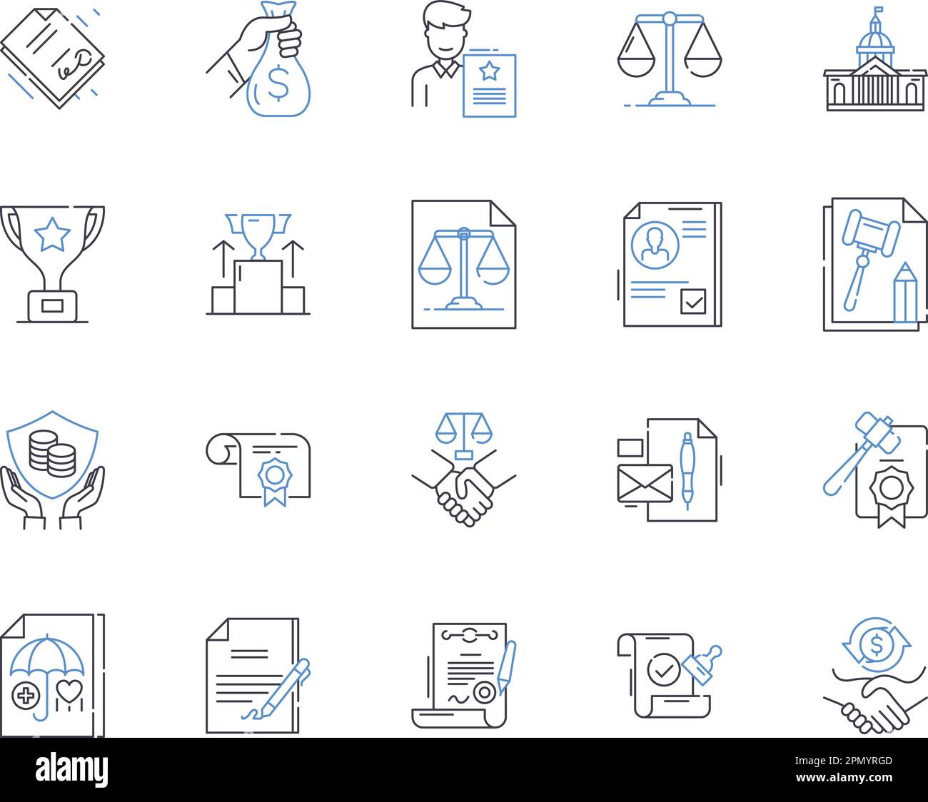 Attorney fees Stock Vector Images - Alamy
