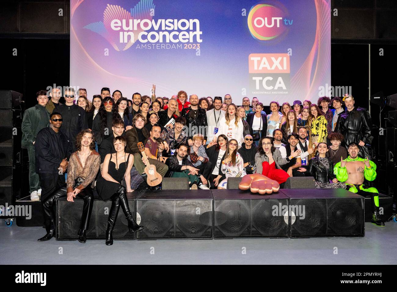 Amsterdam, The Netherlands. 15th Apr, 2023. Group photo during ...