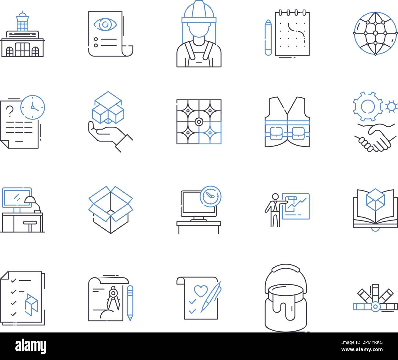 Engineering tools outline icons collection. Tools, Engineering ...