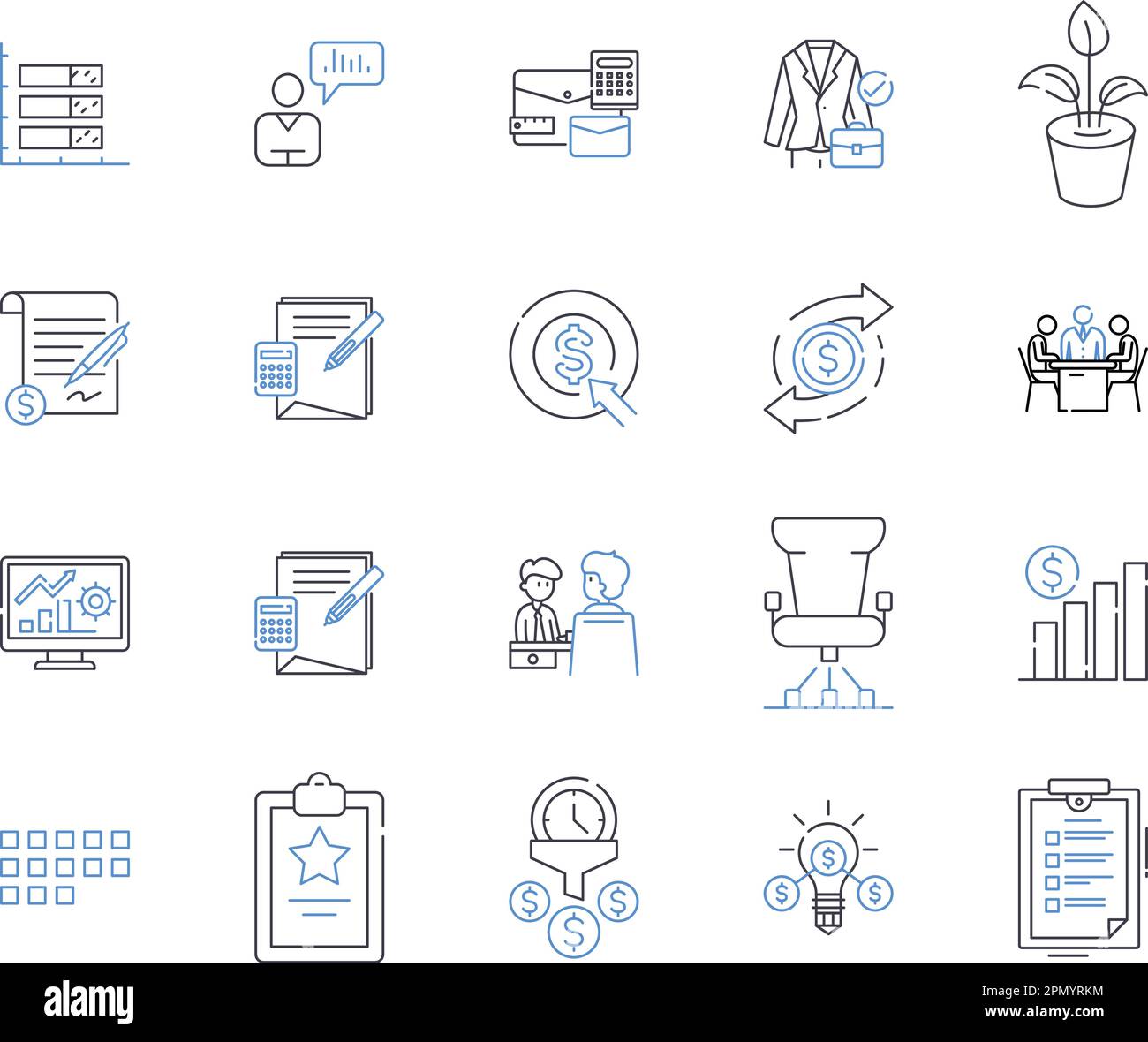 Lean Management Outline Icons Collection Lean Management Efficiency
