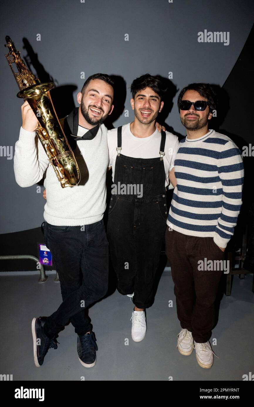 Amsterdam, The Netherlands. 15th Apr, 2023. The Busker during ...