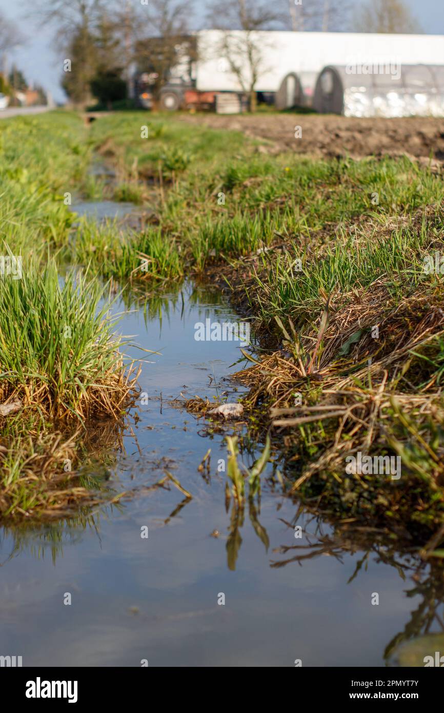 Trench plow hi-res stock photography and images - Alamy