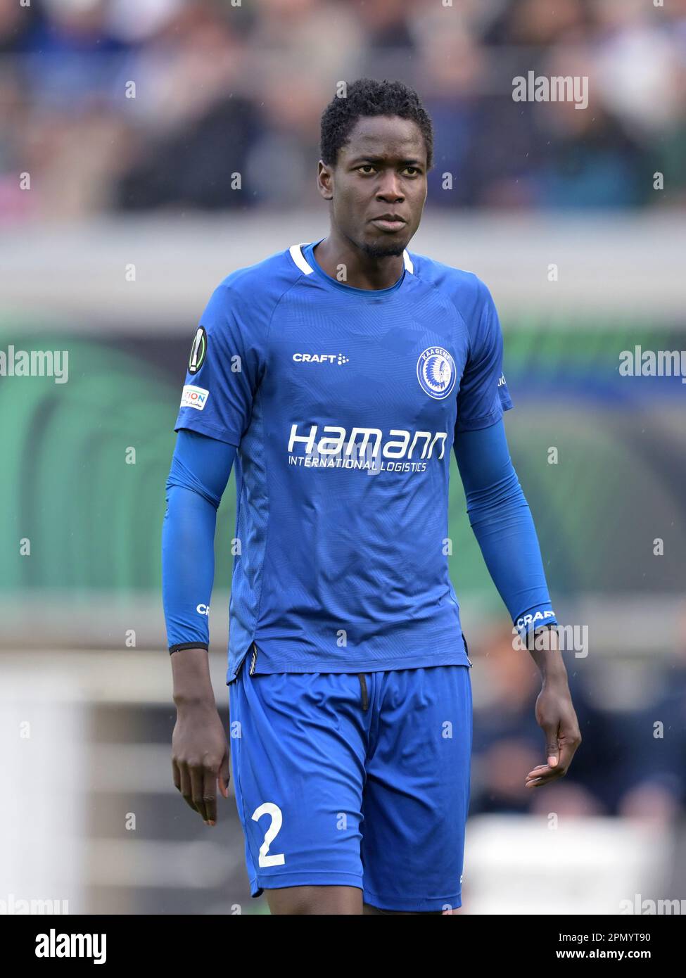 GENT - Joseph Okumu of KAA Gent during the UEFA Conference League ...