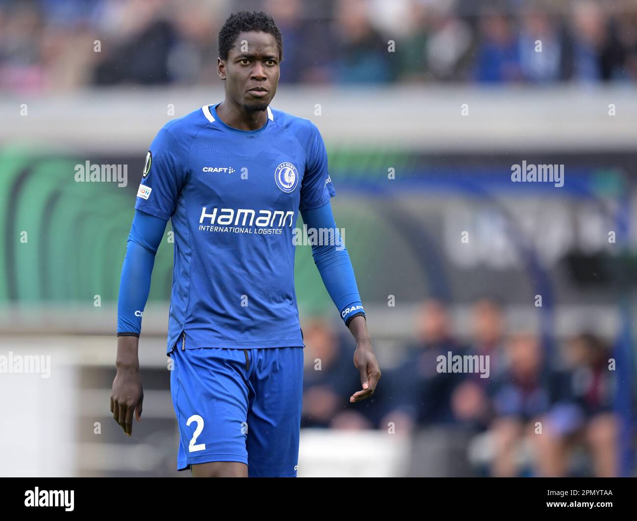 GENT - Joseph Okumu of KAA Gent during the UEFA Conference League ...