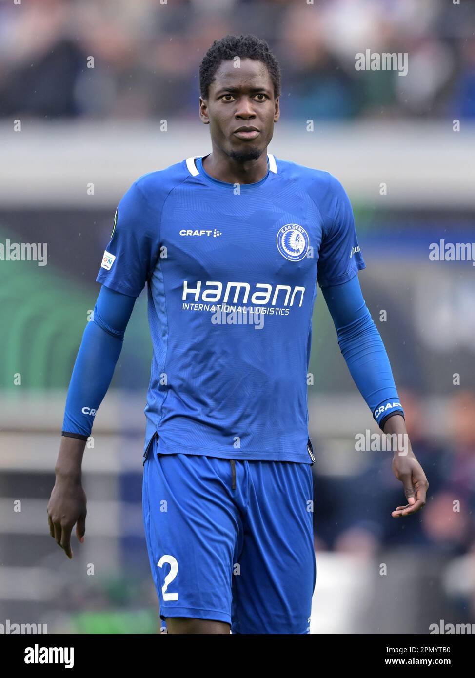 GENT - Joseph Okumu of KAA Gent during the UEFA Conference League ...