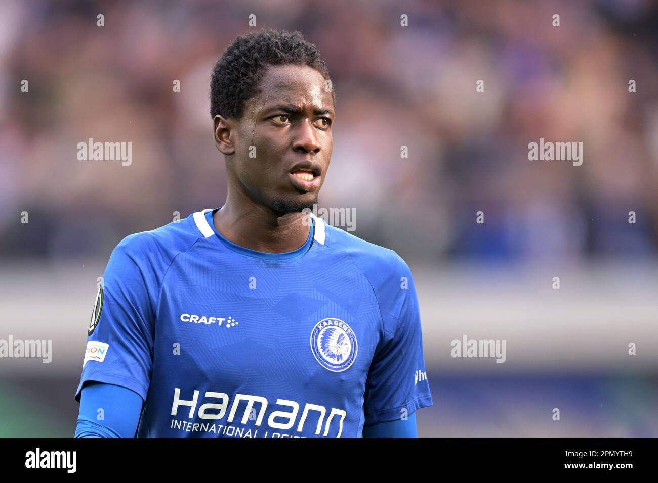 GENT - Joseph Okumu of KAA Gent during the UEFA Conference League ...