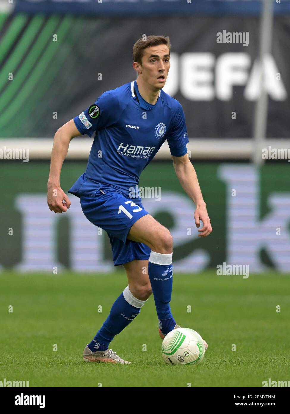 GENT - Julien de Sart of KAA Gent during the UEFA Conference League ... GENT - Julien de Sart of KAA Gent during the UEFA Conference League ...