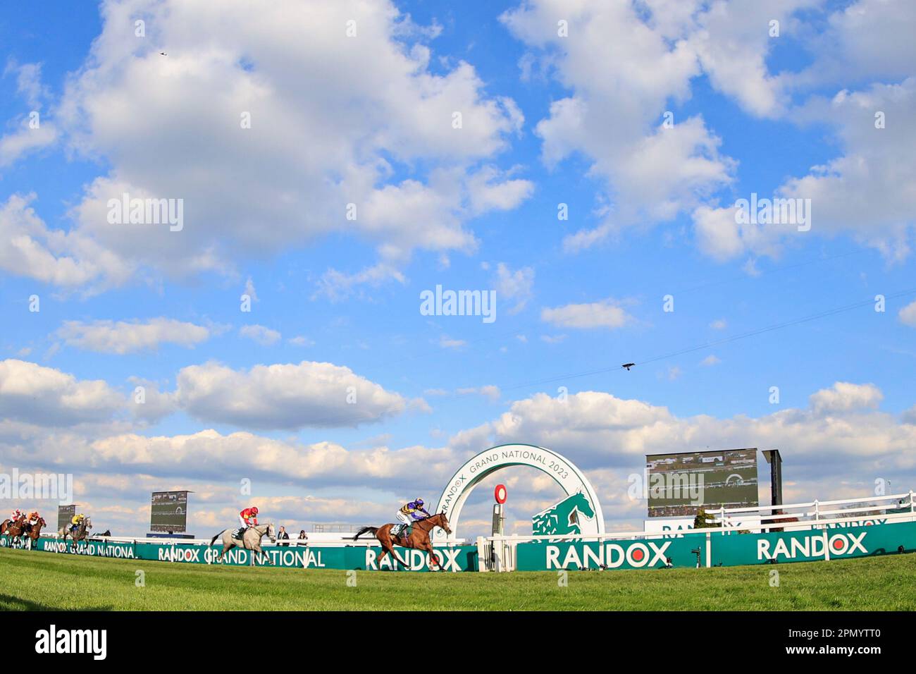 Corach Rambler ridden by Derek Fox runs to the winning post during The ...