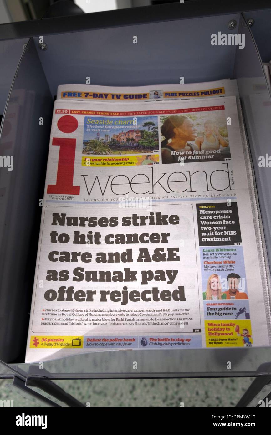 'Nurses strike to hit cancer care and A&E as Sunak pay offer rejected ...
