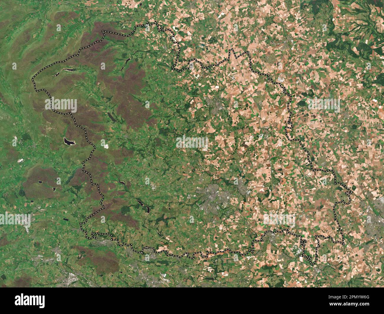 Harrogate, non metropolitan district of England - Great Britain. Low ...