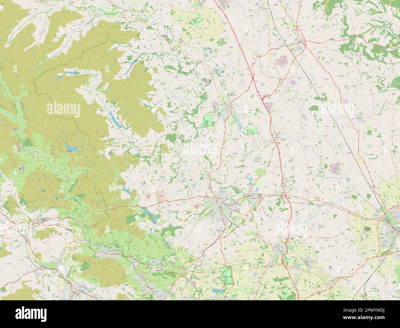Map of harrogate hi-res stock photography and images - Alamy