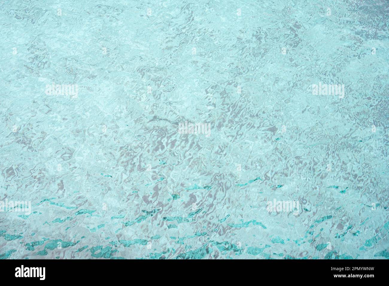 Turquoise transparent water of the Blue lagoon, Neo Chorio, Cyprus ...