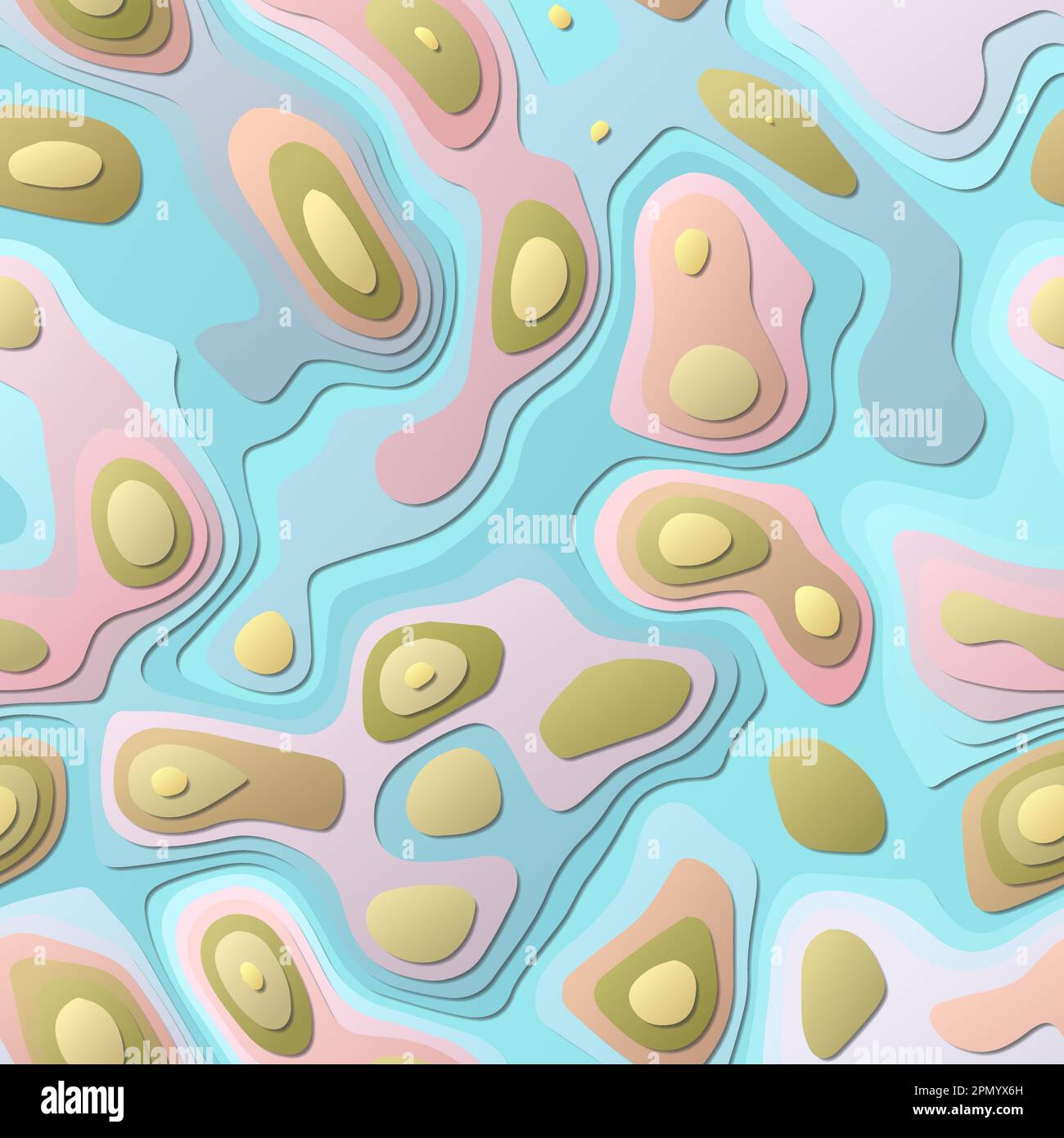 Abstract layers geometry depth Stock Vector Images - Alamy
