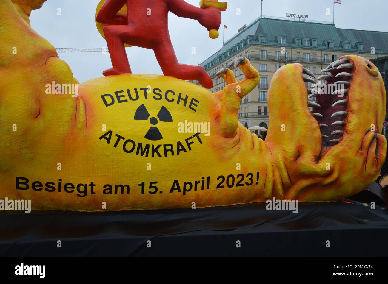 Berlin, Germany - April 15, 2023 - Germany switches off its last three ...