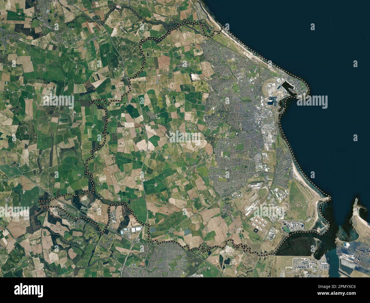 Hartlepool, unitary authority of England - Great Britain. High ...