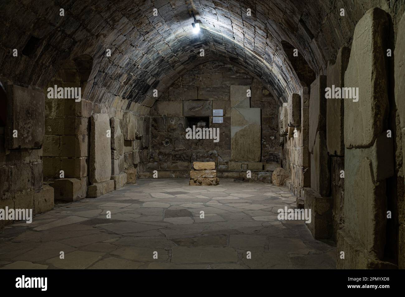 Stone castle interior hi-res stock photography and images - Alamy