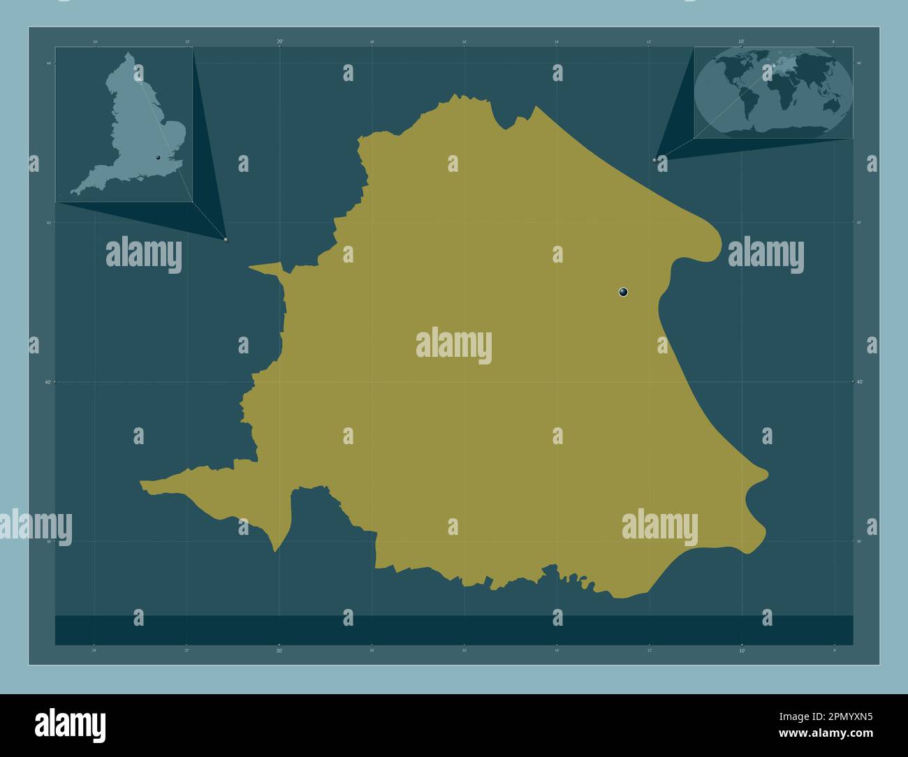 Map of hartlepool hi-res stock photography and images - Alamy