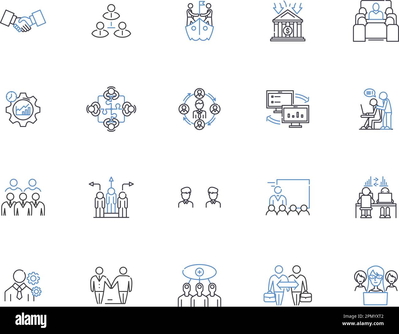 Group Outline Icons Collection Cluster Gathering Collection Assembly Congregation Squad