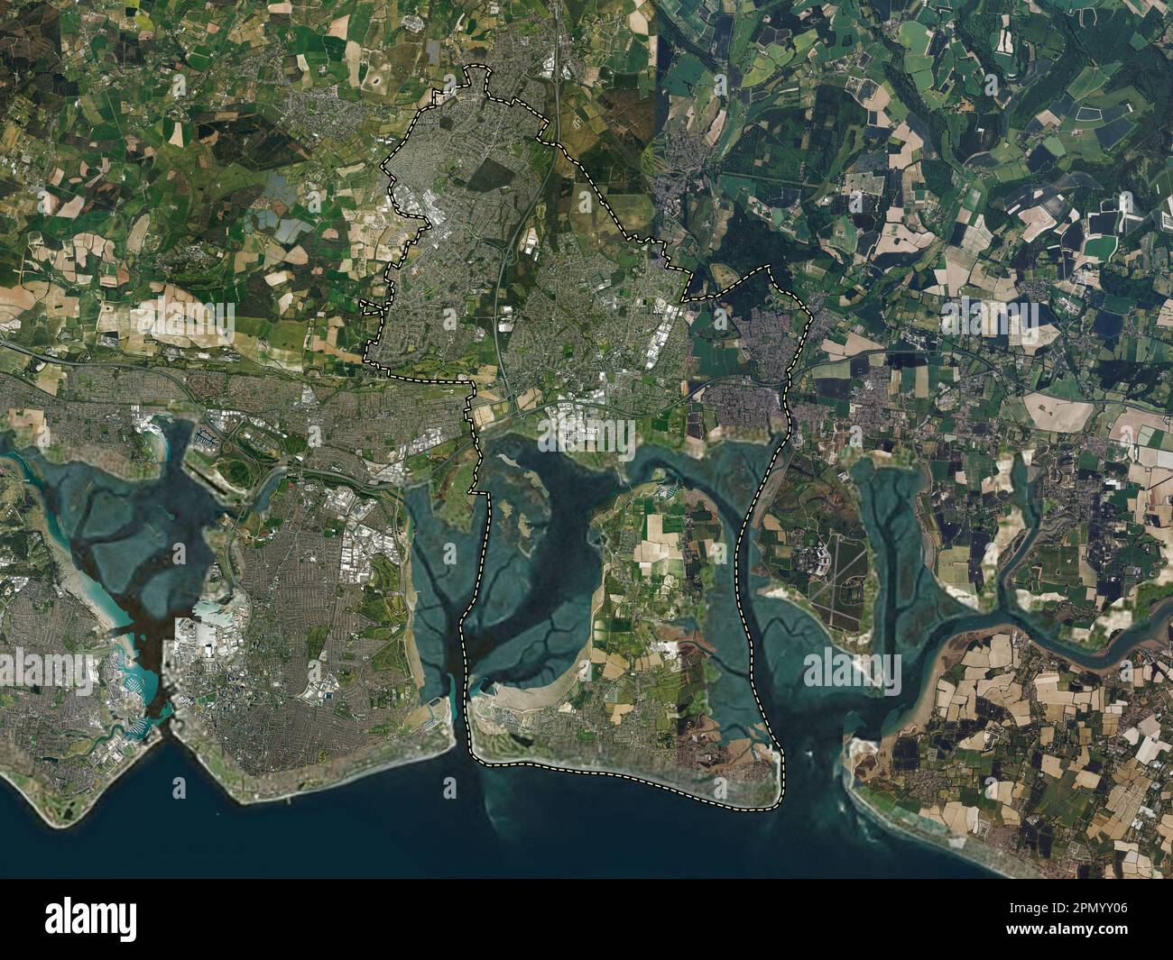 Havant, non metropolitan district of England - Great Britain. High ...