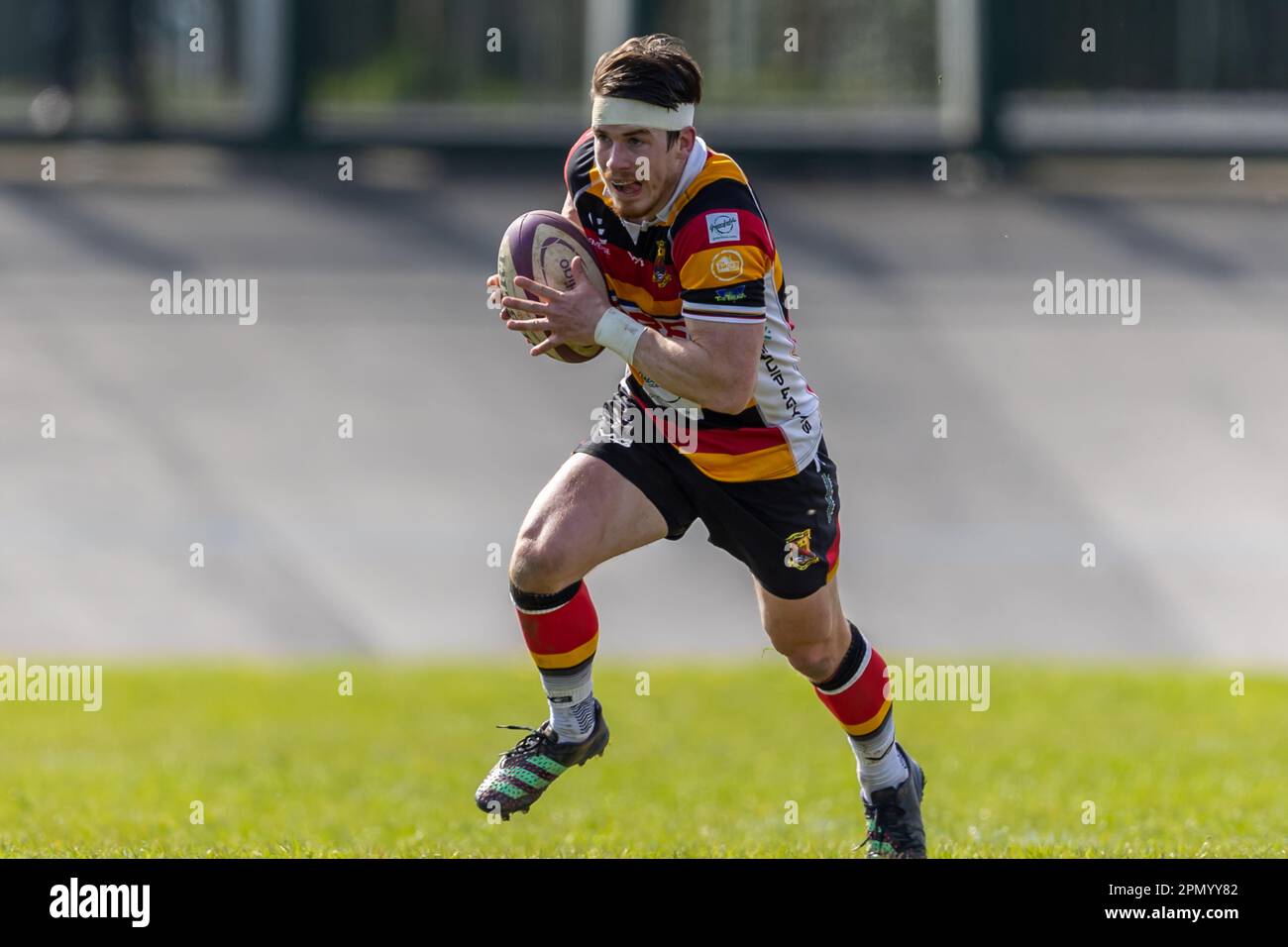 15th April 2023; Carmarthen Park, Carmarthen, Wales: Indigo Premiership ...