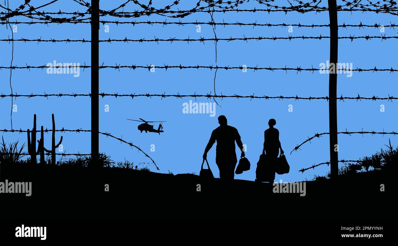 Refugee vector vectors hi-res stock photography and images - Alamy