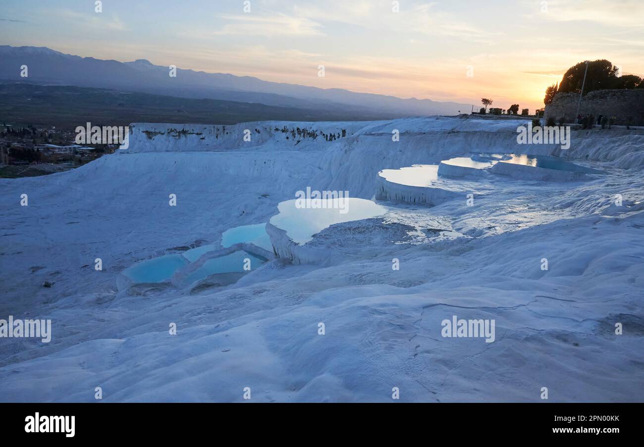 An aerial perspective of the idyllic landscape surrounding the ...