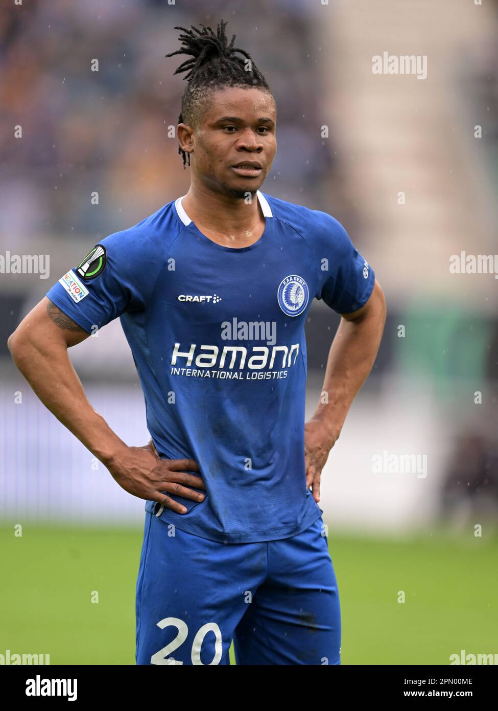 GHENT - Gift Orban of KAA Gent during the UEFA Conference League ...