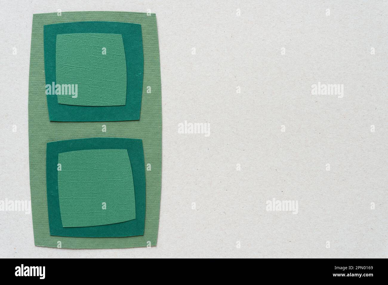 Layered square shapes hi-res stock photography and images - Alamy