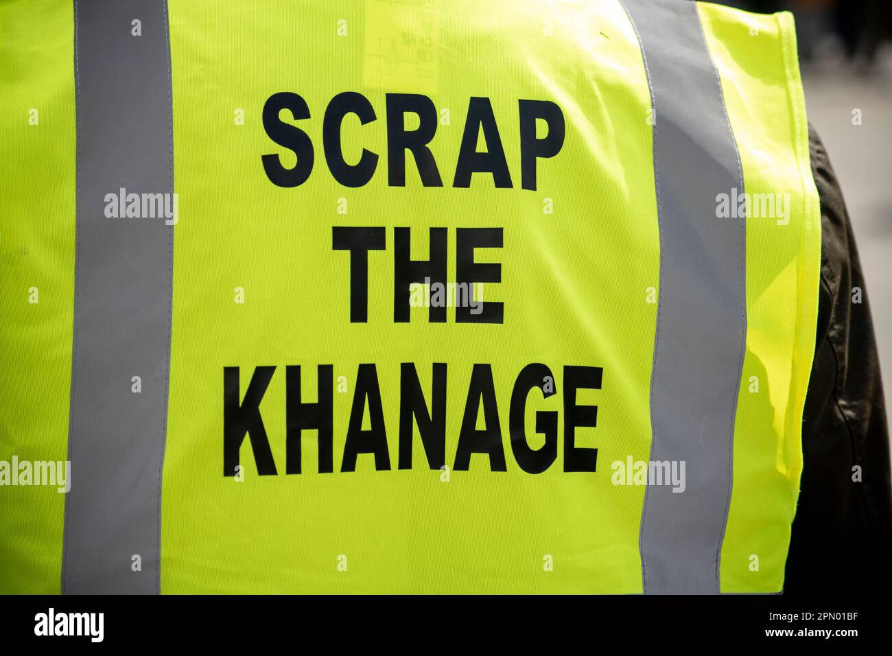 London, UK. 15th Apr 2023. "Stop the ULEZ expansion" protest. Credit ...