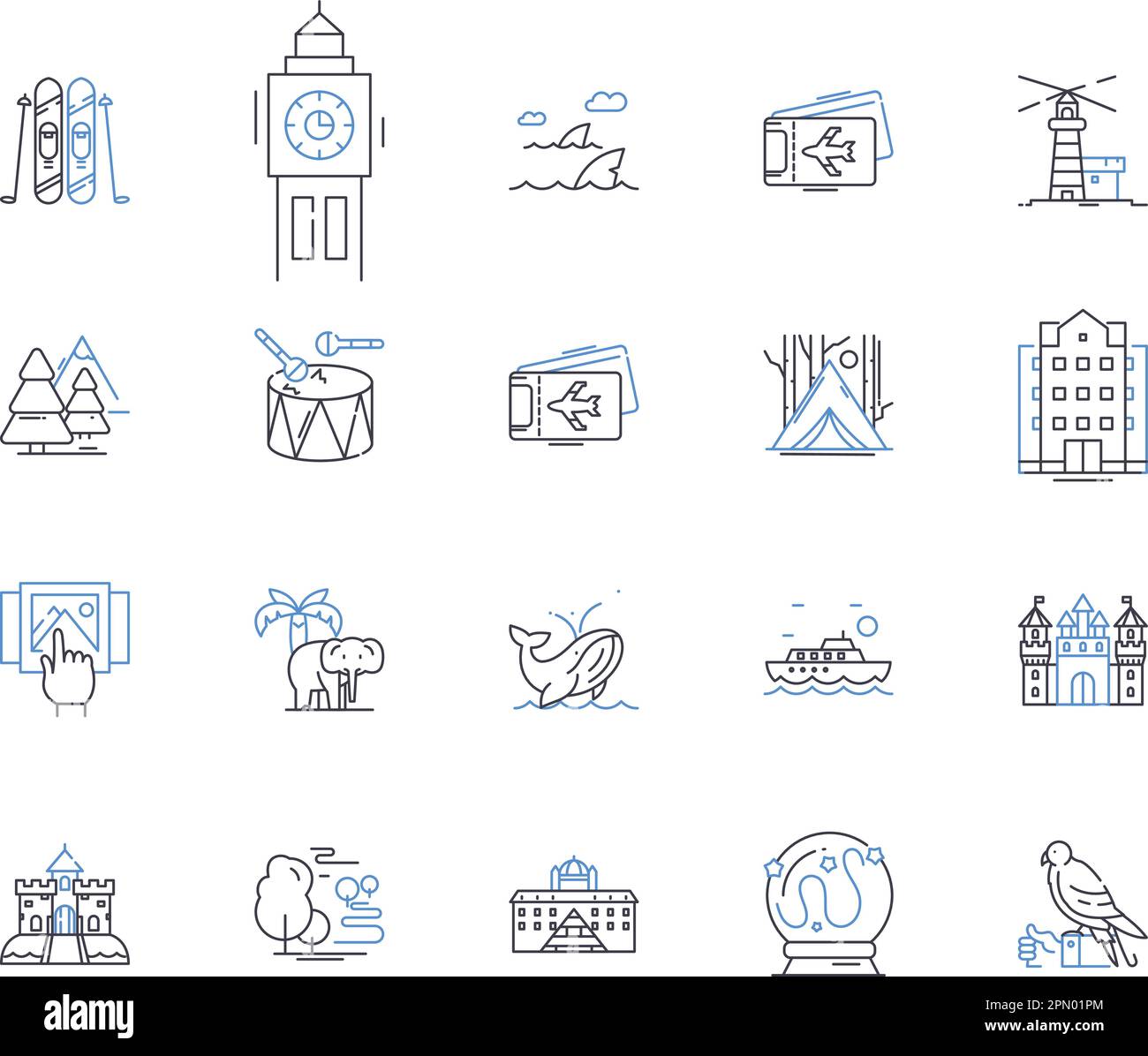 Wellness tourism outline icons collection. Wellness, Tourism, Health ... Wellness tourism outline icons collection. Wellness, Tourism, Health ...