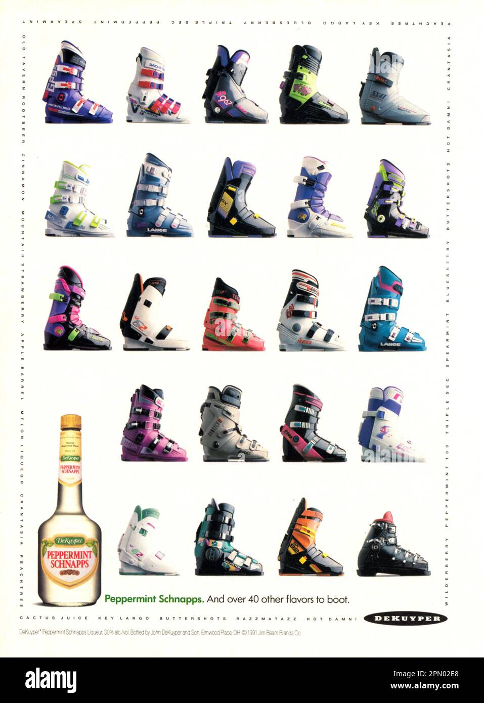 Vintage "Playboy" December 1991 magazine issue Advert, USA Stock Photo ...