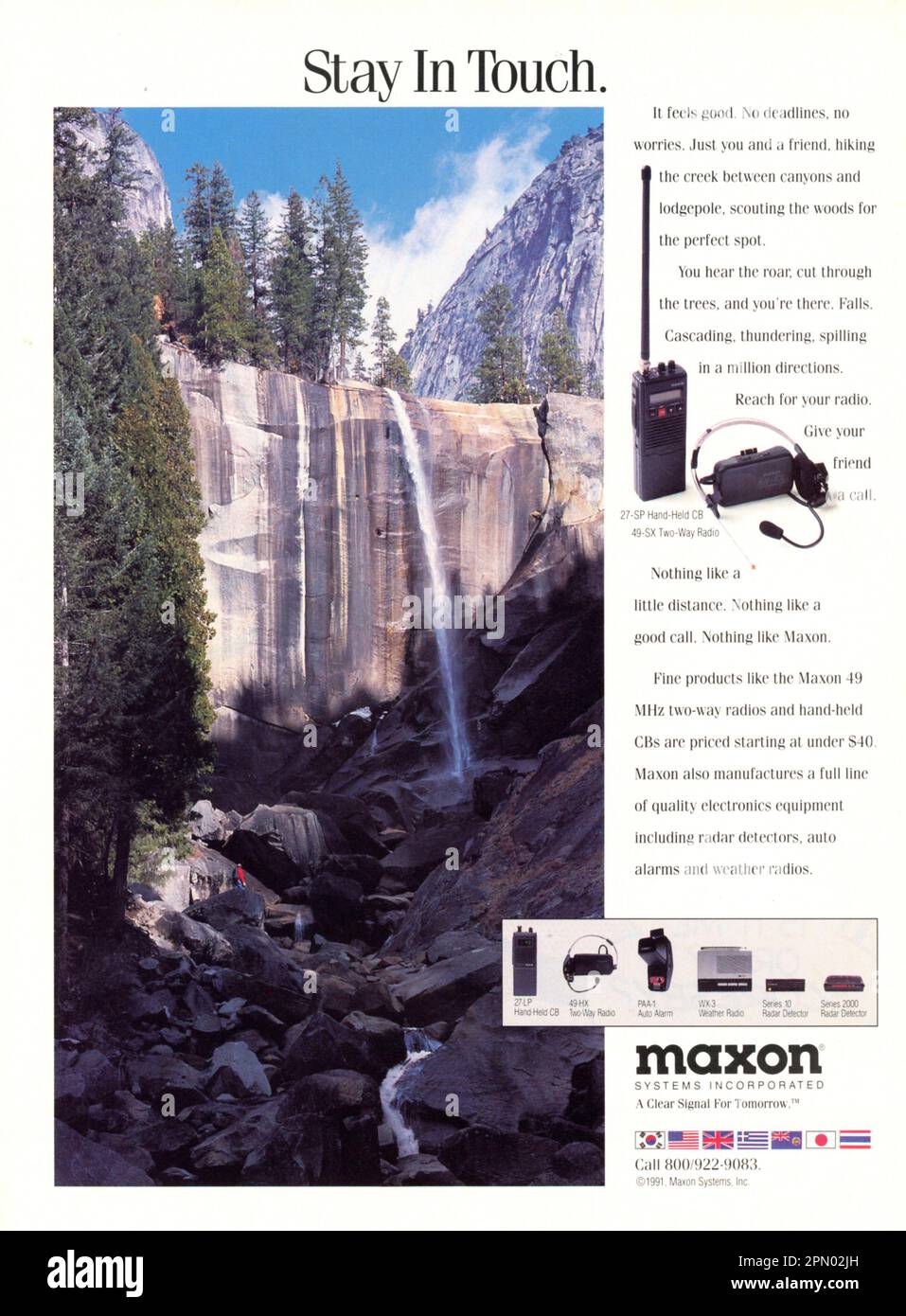 Vintage "Playboy" December 1991 magazine issue Advert, USA Stock Photo ...