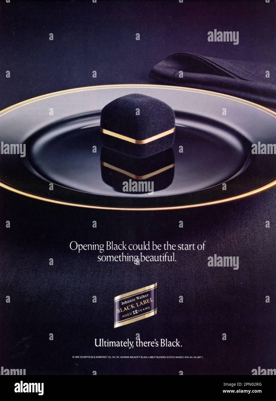 Vintage "Playboy" December 1991 magazine issue Advert, USA Stock Photo ...