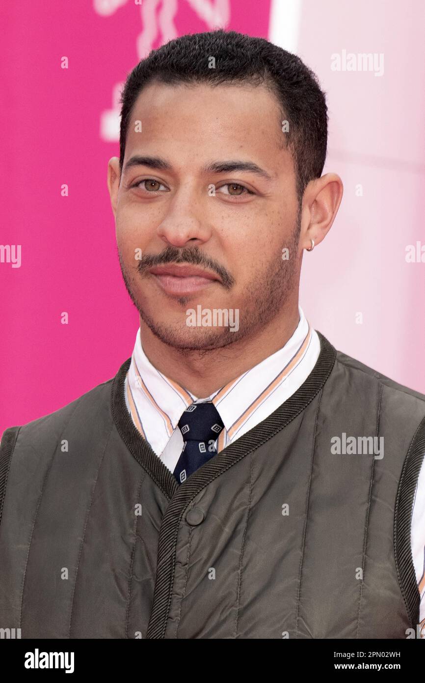 Cannes, France. 15th Apr, 2023. Daryl McCormack poses on the pink ...