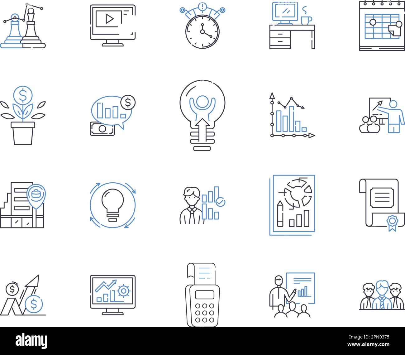 Business analysis outline icons collection. Business, Analysis ... Business analysis outline icons collection. Business, Analysis ...