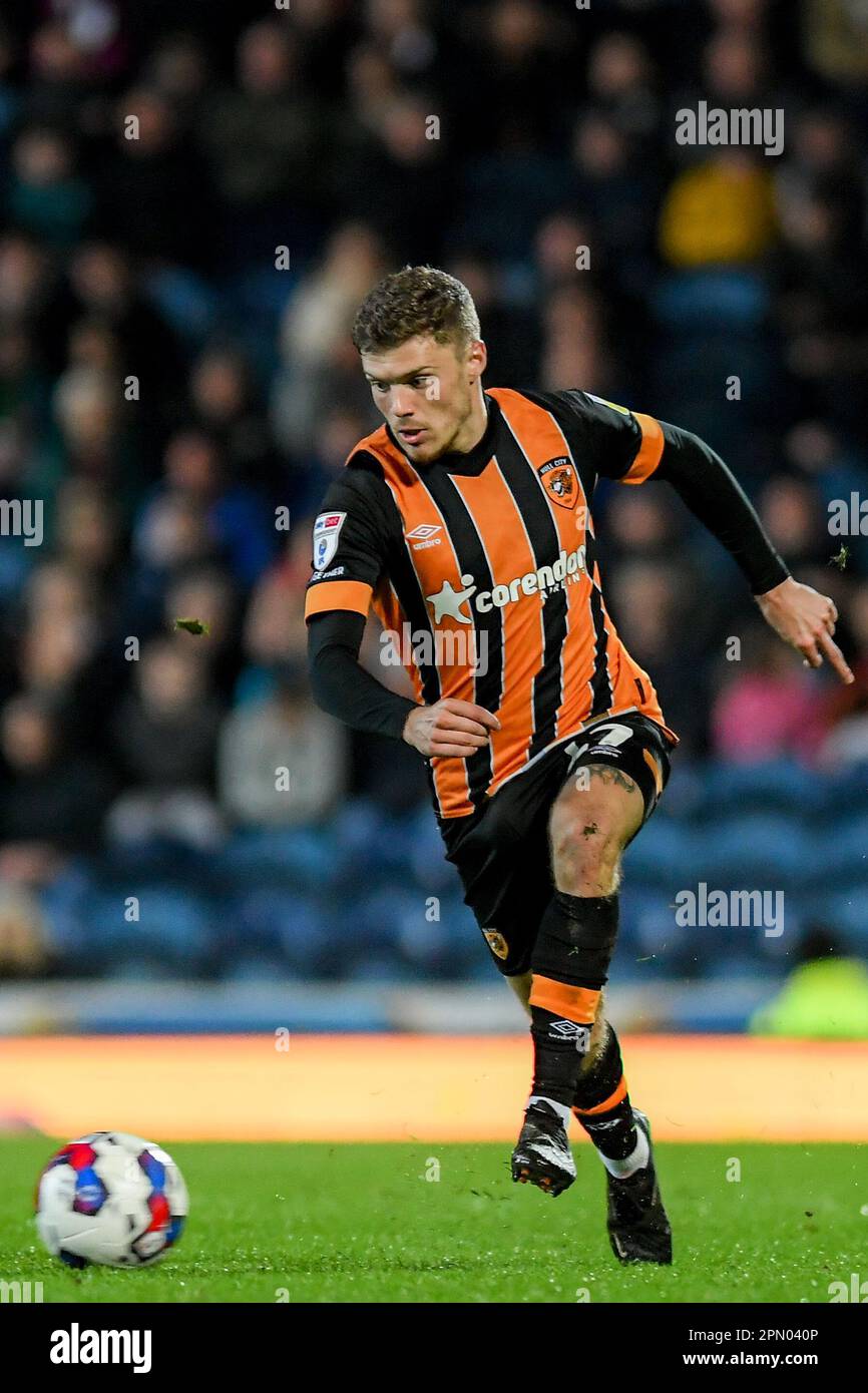 Regan Slater #27 of Hull City during the Sky Bet Championship match ...