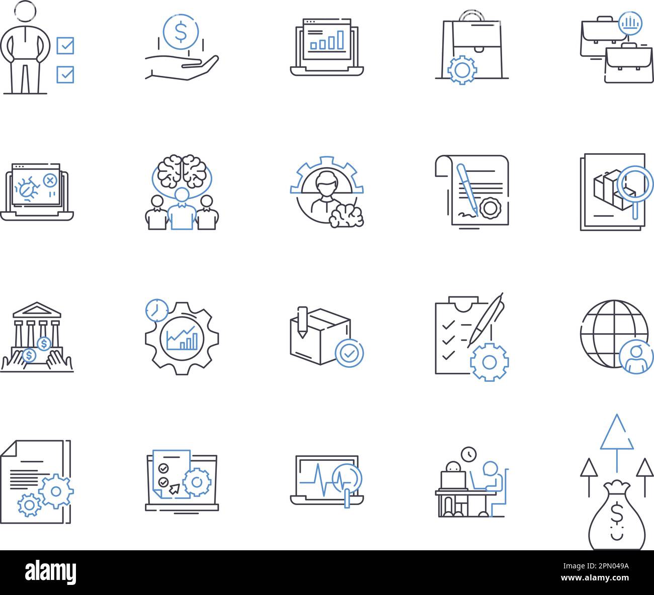 Finance and revenue outline icons collection. finance, revenue ... Finance and revenue outline icons collection. finance, revenue ...