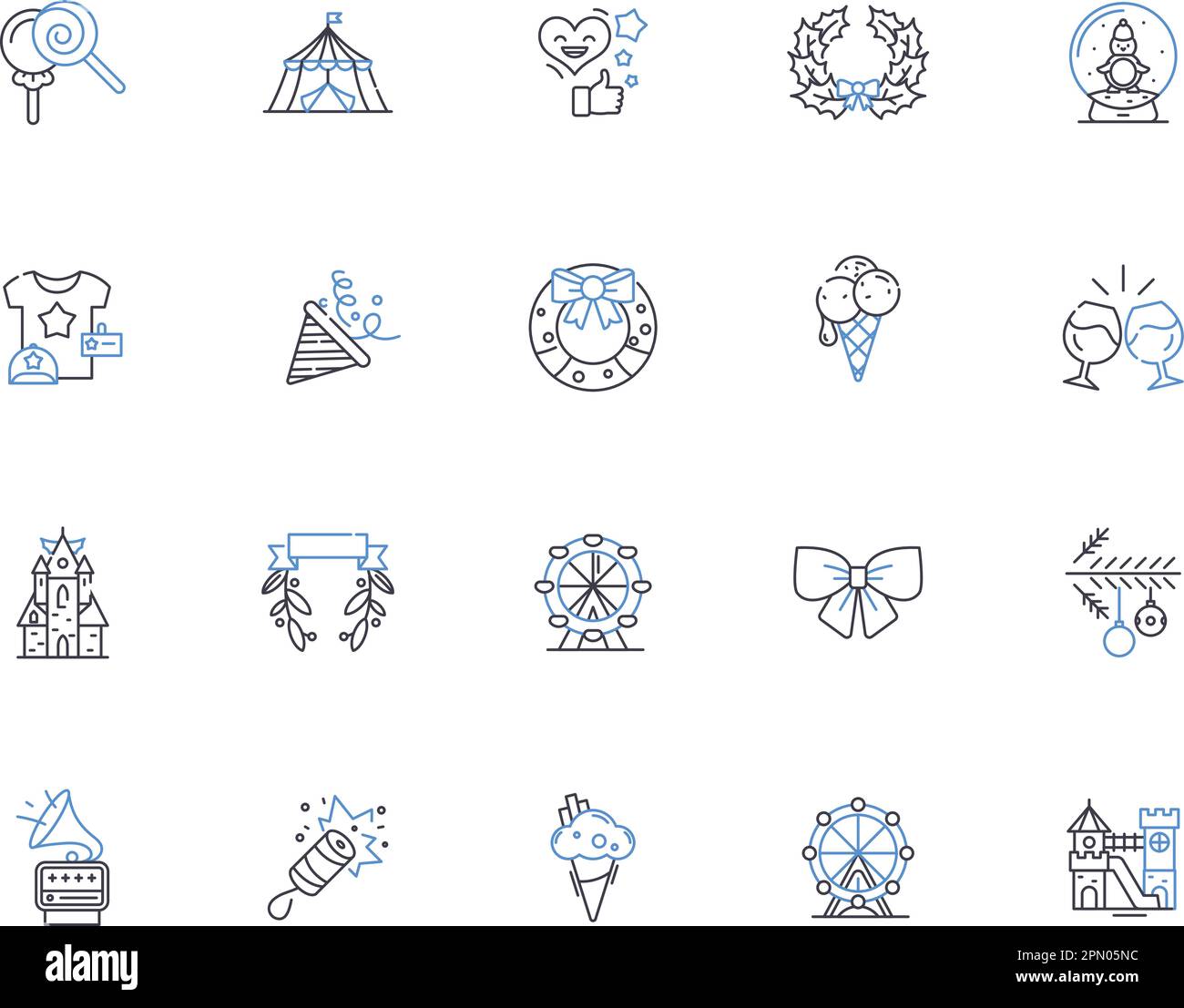 Celebrating people outline icons collection. Commemorate, Salute ...