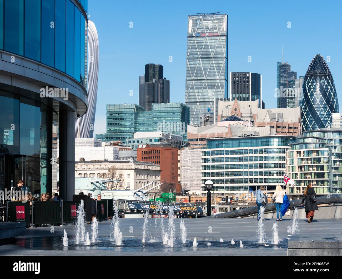 View of the London Skyline Stock Photo - Alamy