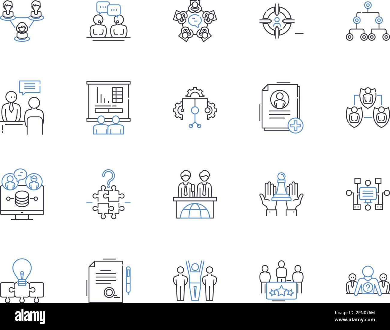 Ceo conference outline icons collection. CEO, Conference, Meeting ...