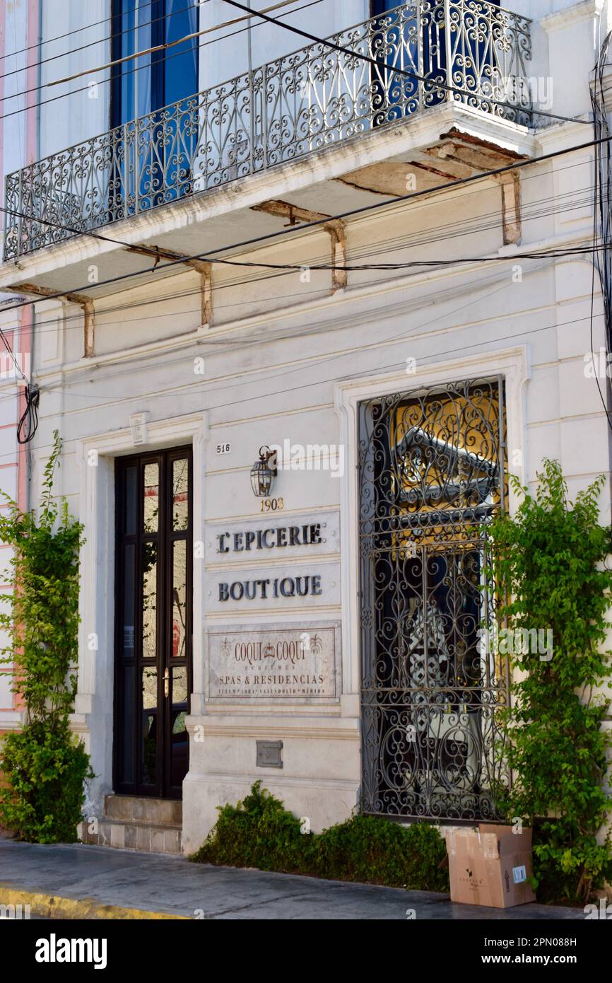 A beautiful storefront of a spa and boutique on 55th street in the ...