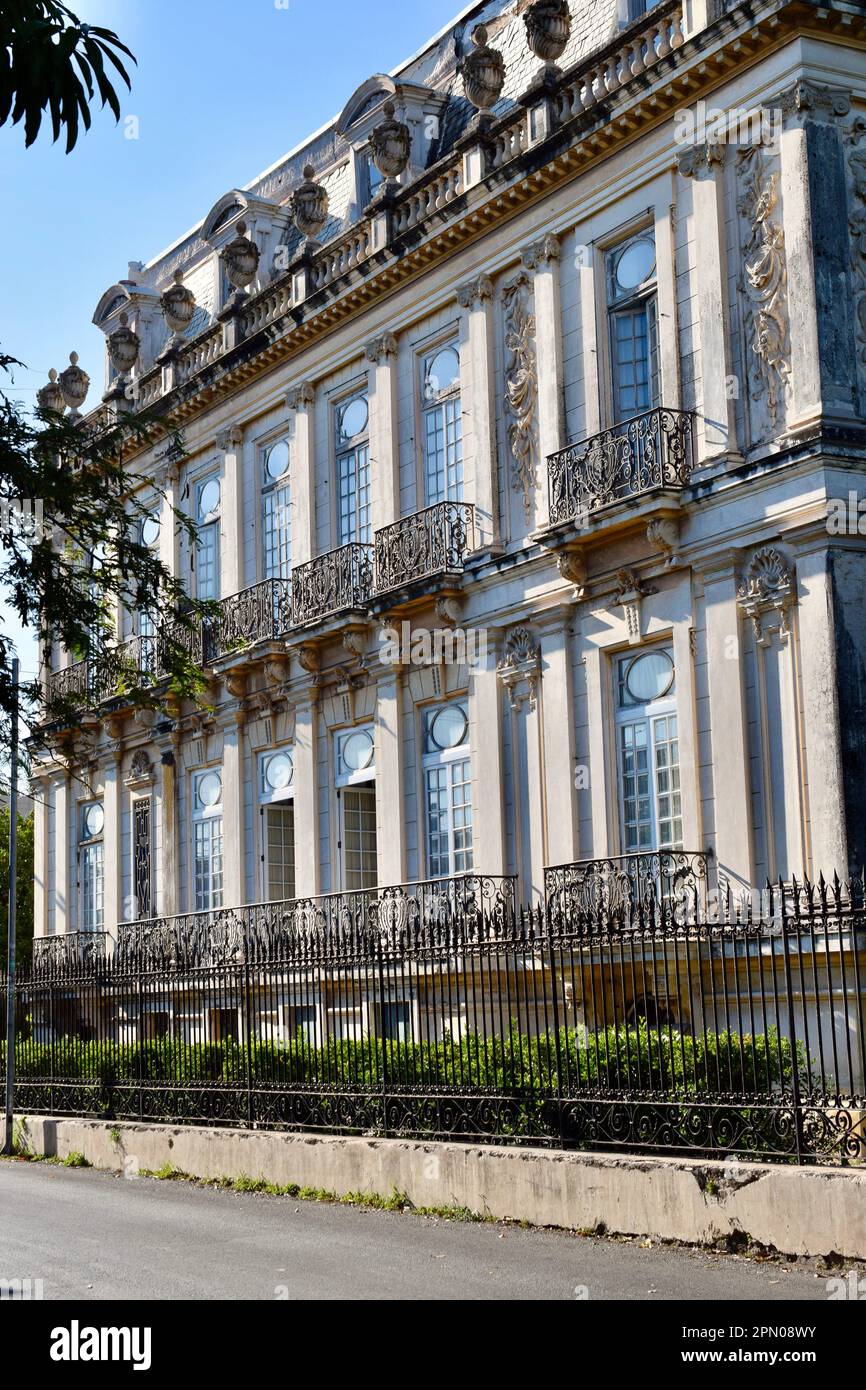 One of the twin mansions on Paseo Montejo in the historic city of ...