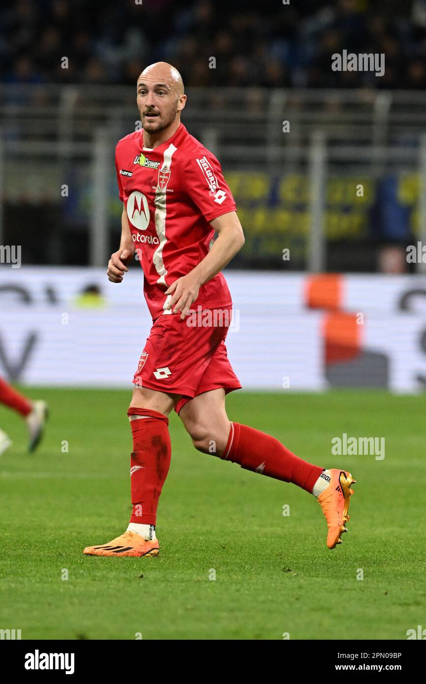 Luca Caldirola of AC Monza during the Italian Serie A football match ...