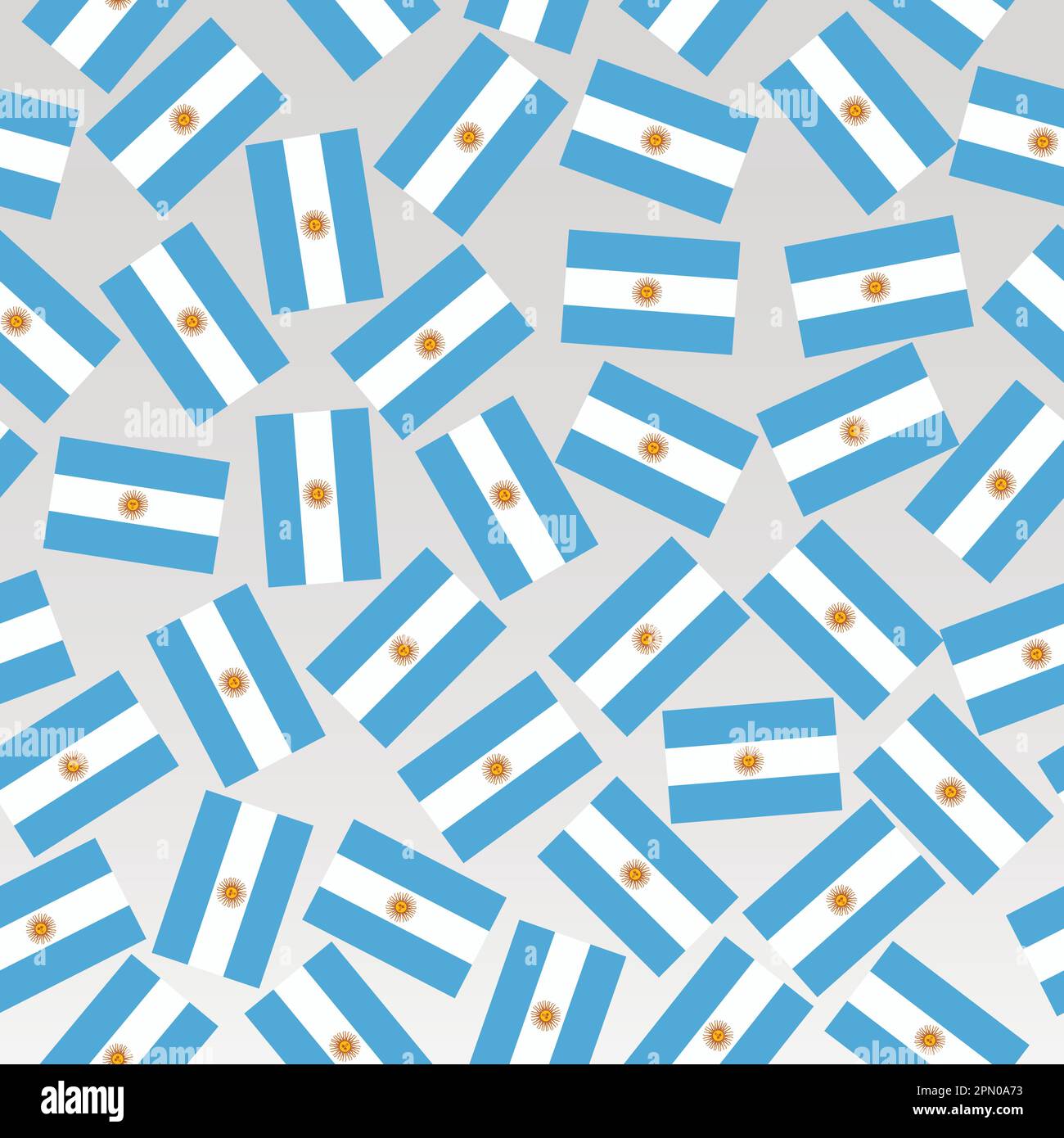 Pattern with flag of Argentina. Colorful illustration with flag ...